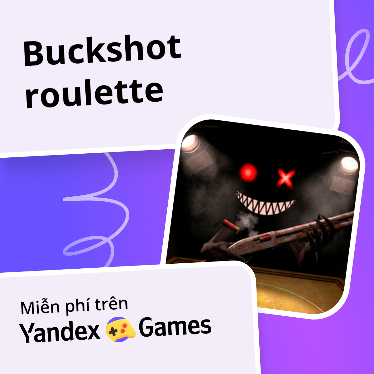 Buckshot roulette - chơi trực tuyến miễn phí trên Yandex Games