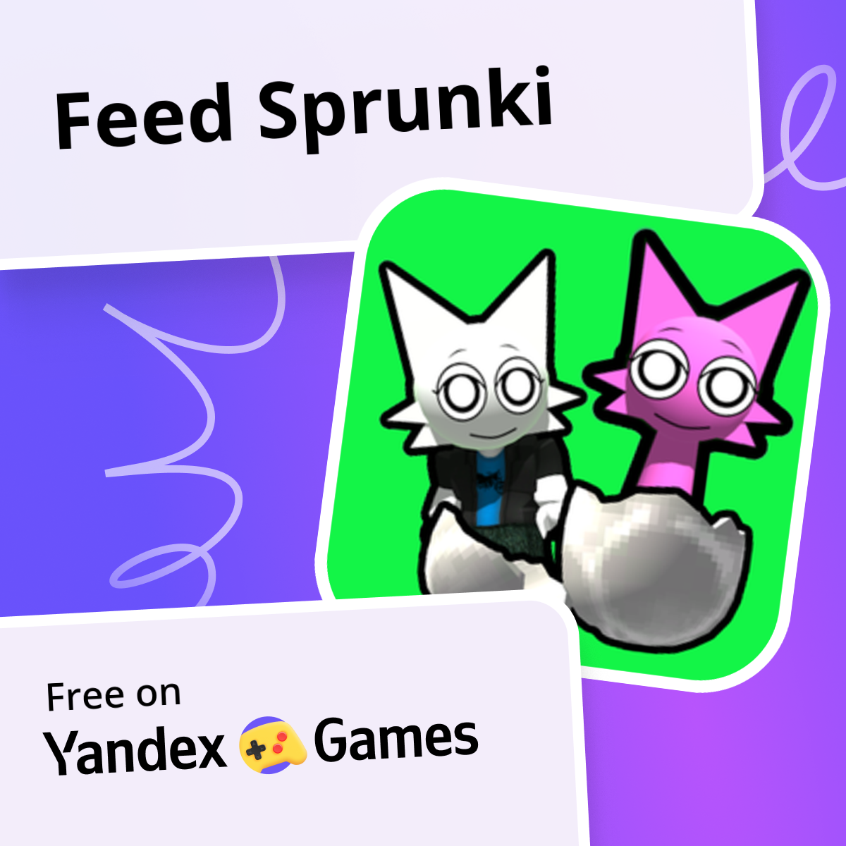 Feed Sprunki (by Kolesnikoff) - play online for free on Yandex Games