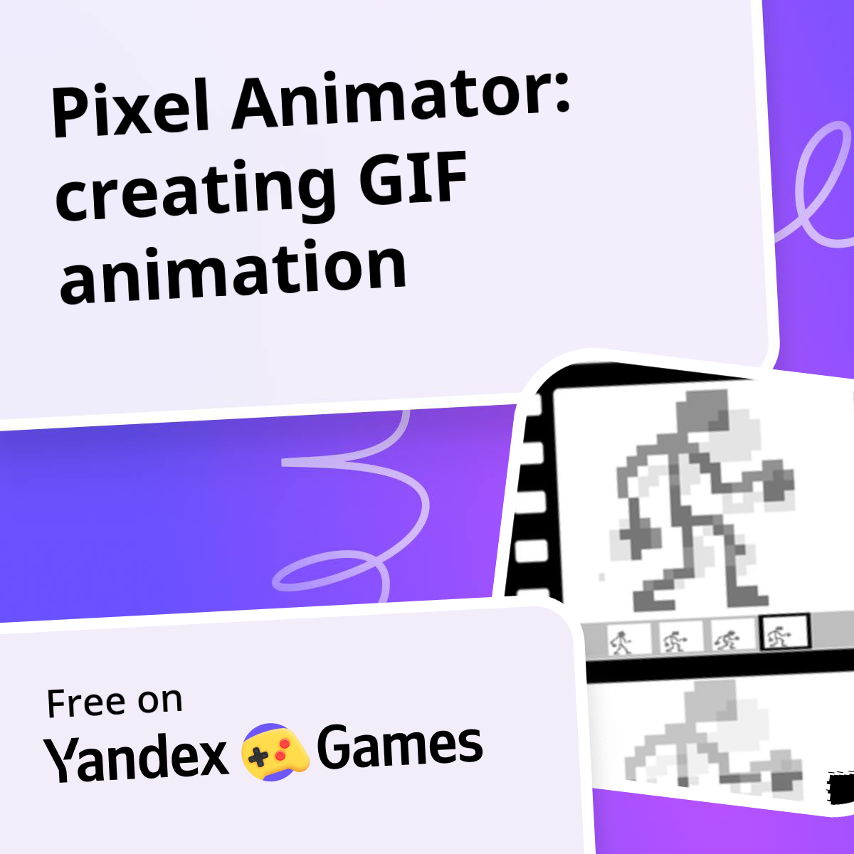 Pixel Animator: creating GIF animation (من VyaGames) - العب على الإنترنت مجانًا على Yandex Games
