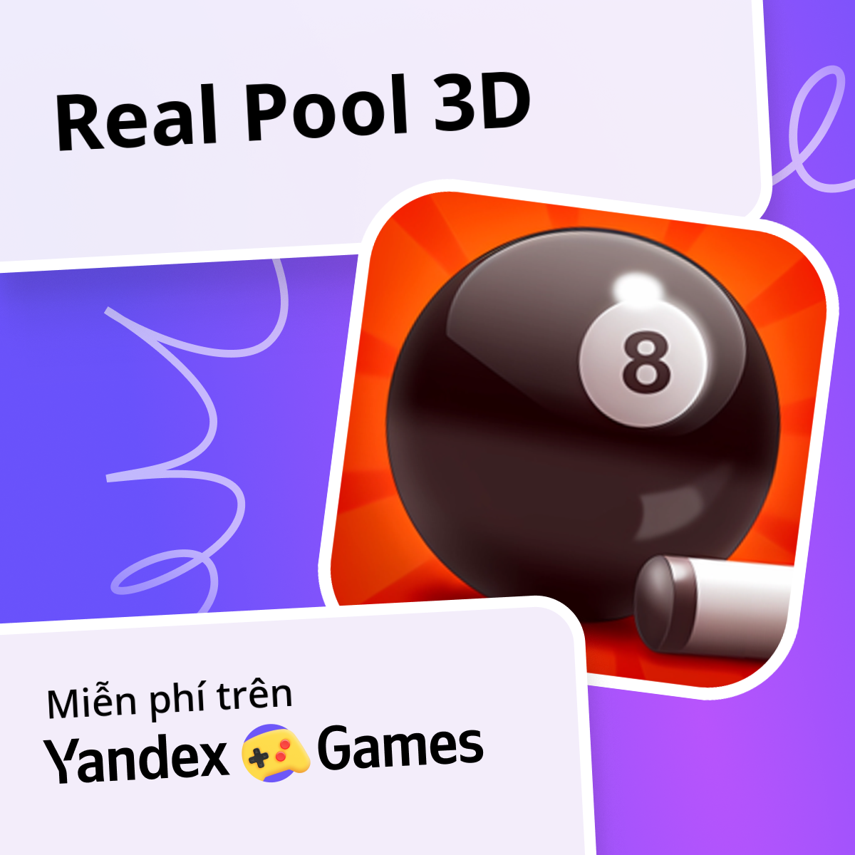 Real Pool 3D (bởi GY-GY Games)- chơi trực tuyến miễn phí trên Yandex Games