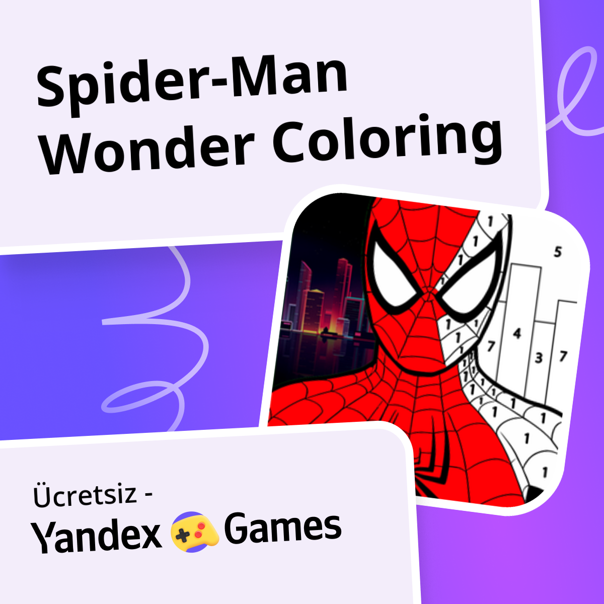 Spider-Man Wonder Coloring - oynayın Yandex Games üzerinde ücretsiz ...