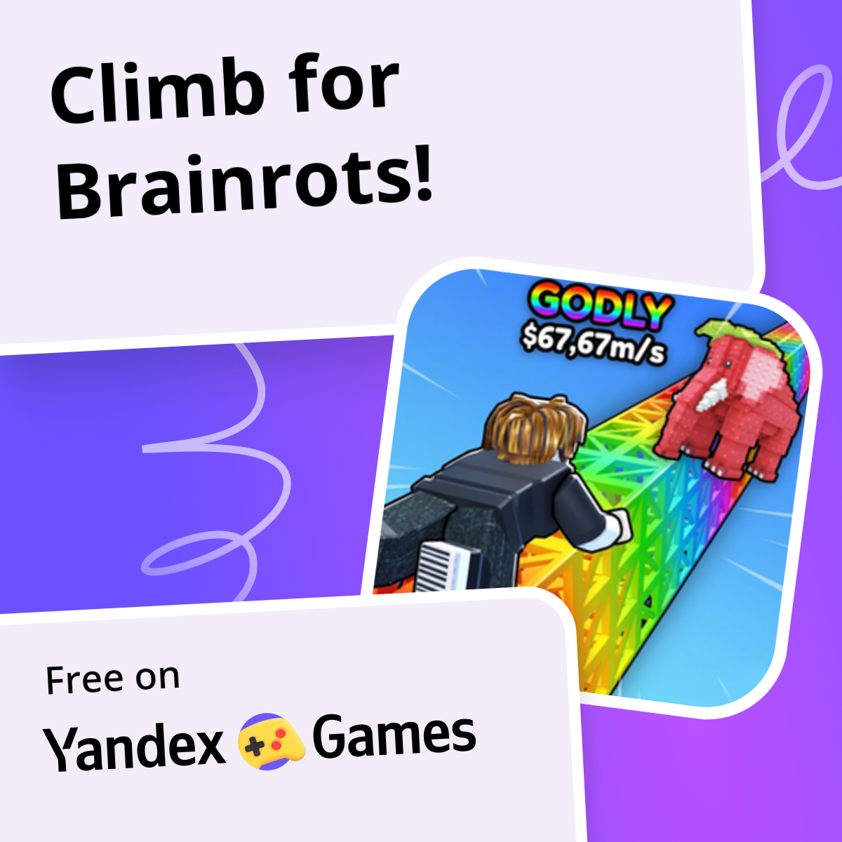 Climb for Brainrots! - play online for free on Yandex Games