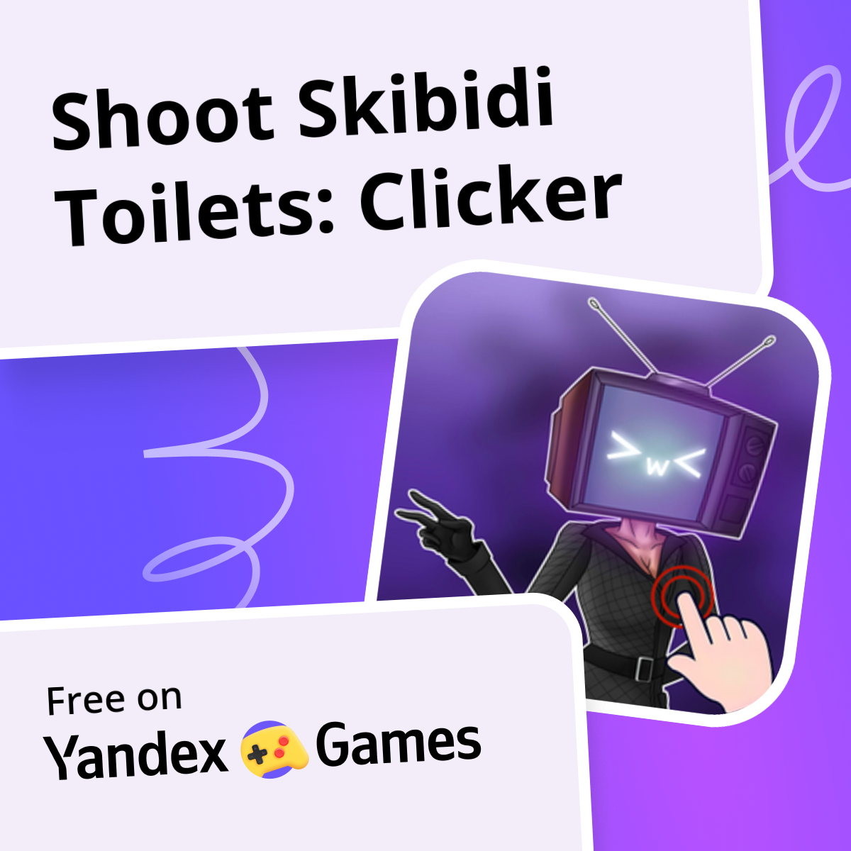 Shoot Skibidi Toilets: Clicker - play online for free on Yandex Games