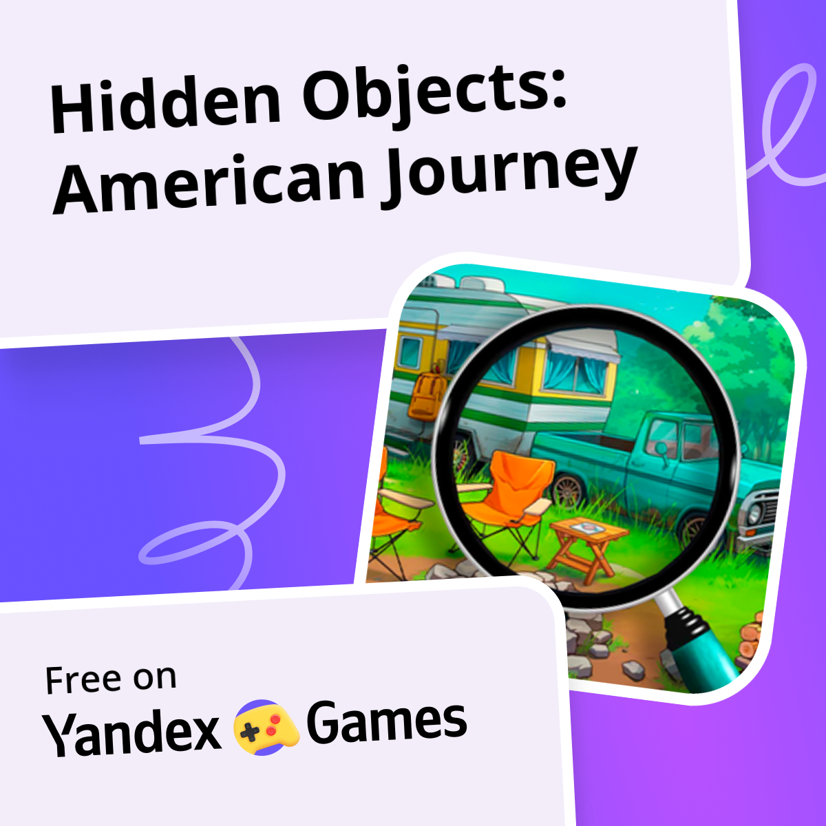 Hidden Objects: American Journey - play online for free on Yandex Games