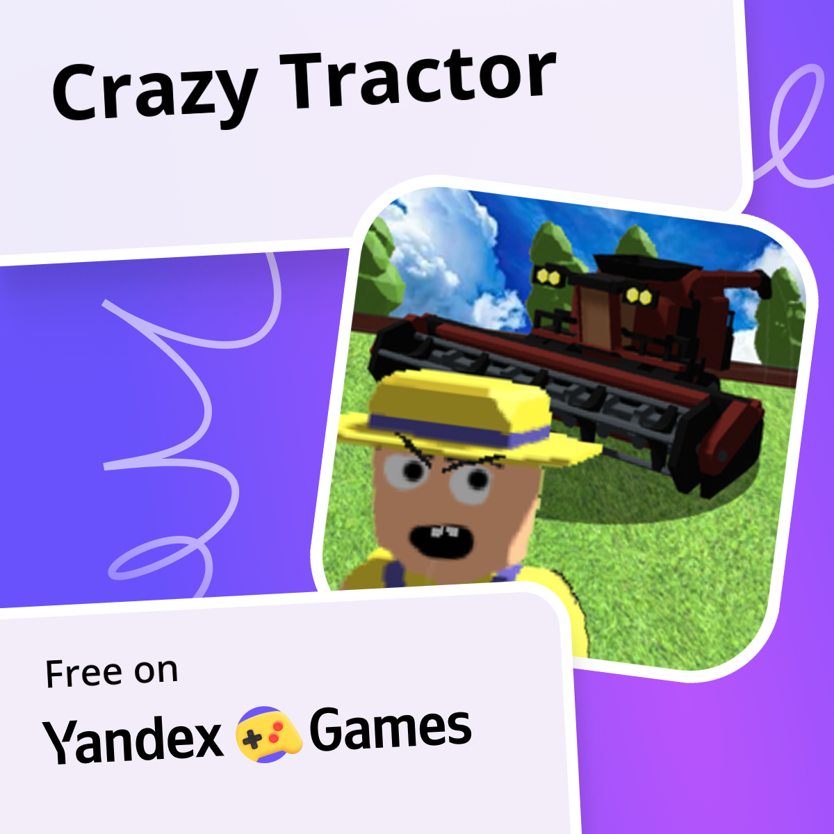 Crazy Tractor - play online for free on Yandex Games