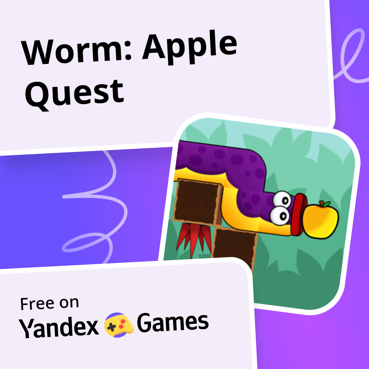 Worm: Apple Quest (by Octo) - play online for free on Yandex Games
