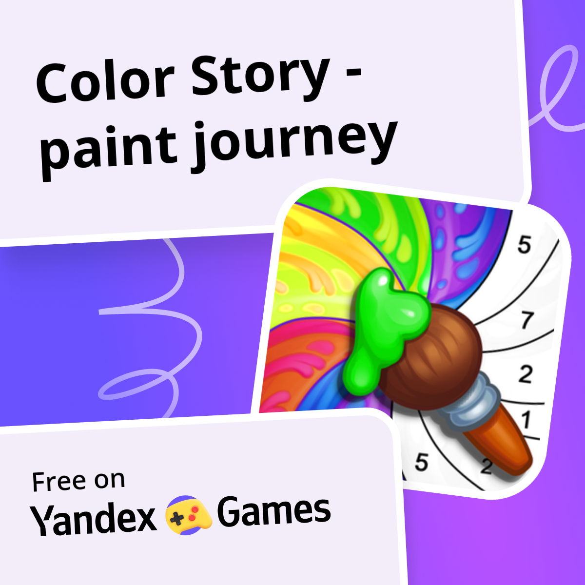 Color Story - paint journey - play online for free on Yandex Games