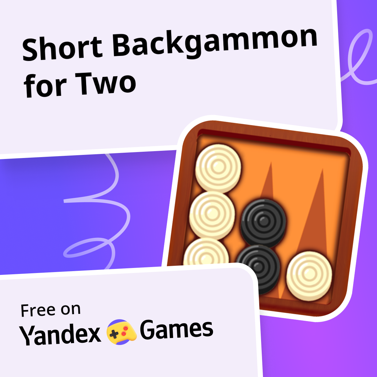 Short Backgammon for Two - play online for free on Yandex Games