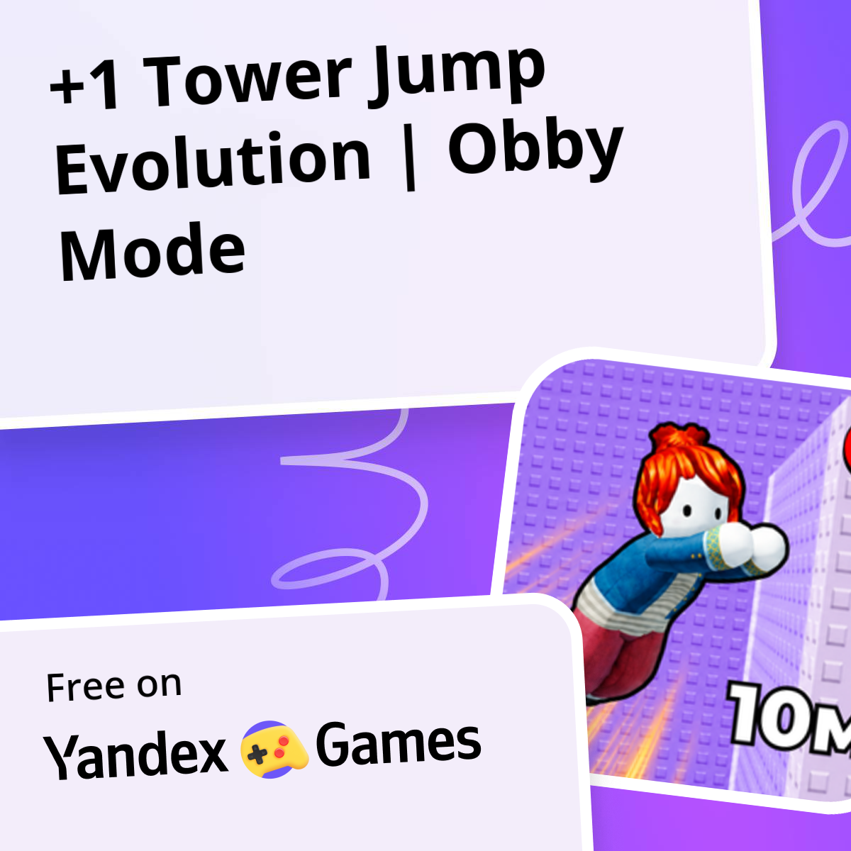 +1 Tower Jump Evolution | Obby Mode - play online for free on Yandex Games