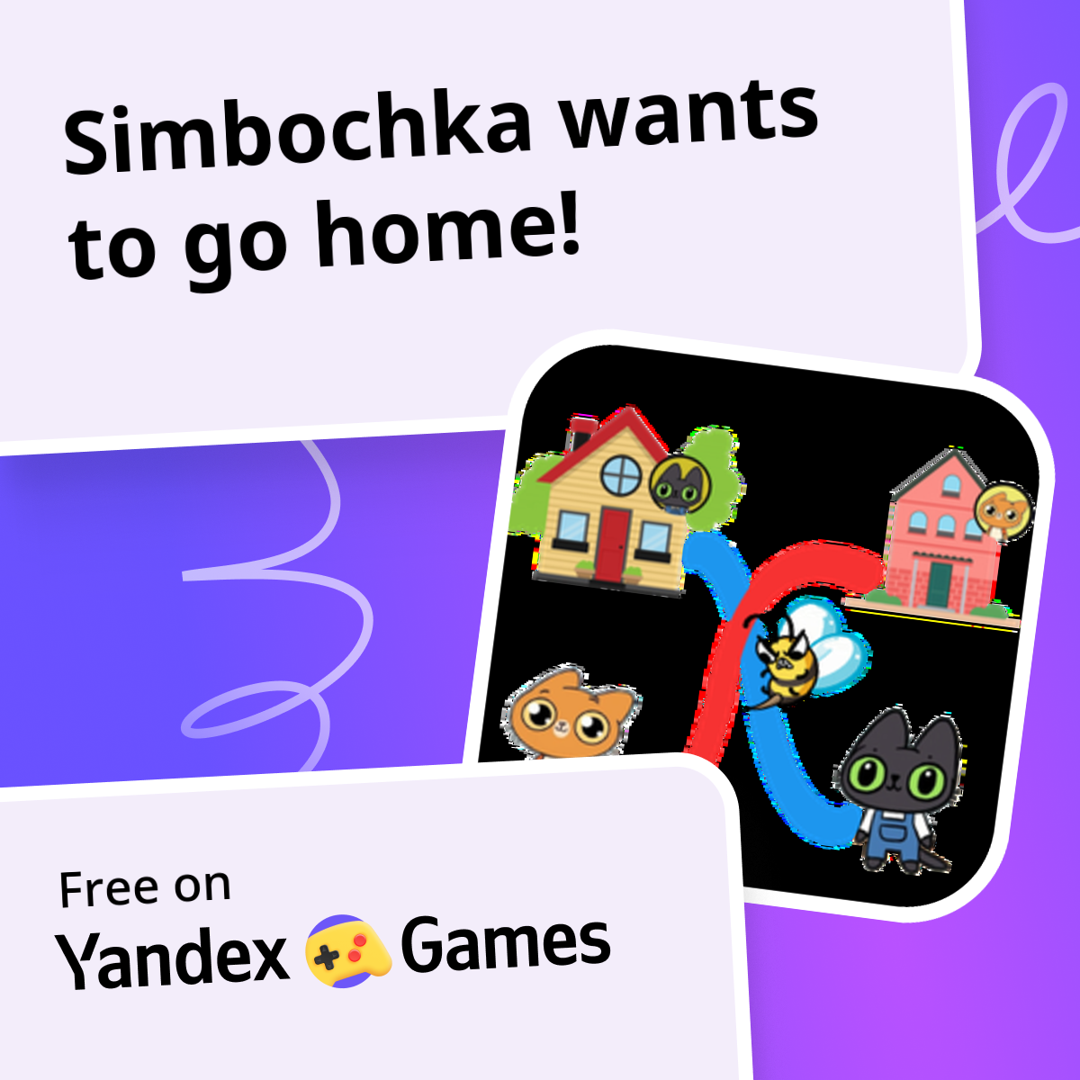 Simbochka wants to go home! (by Quix) - play online for free on Yandex ...