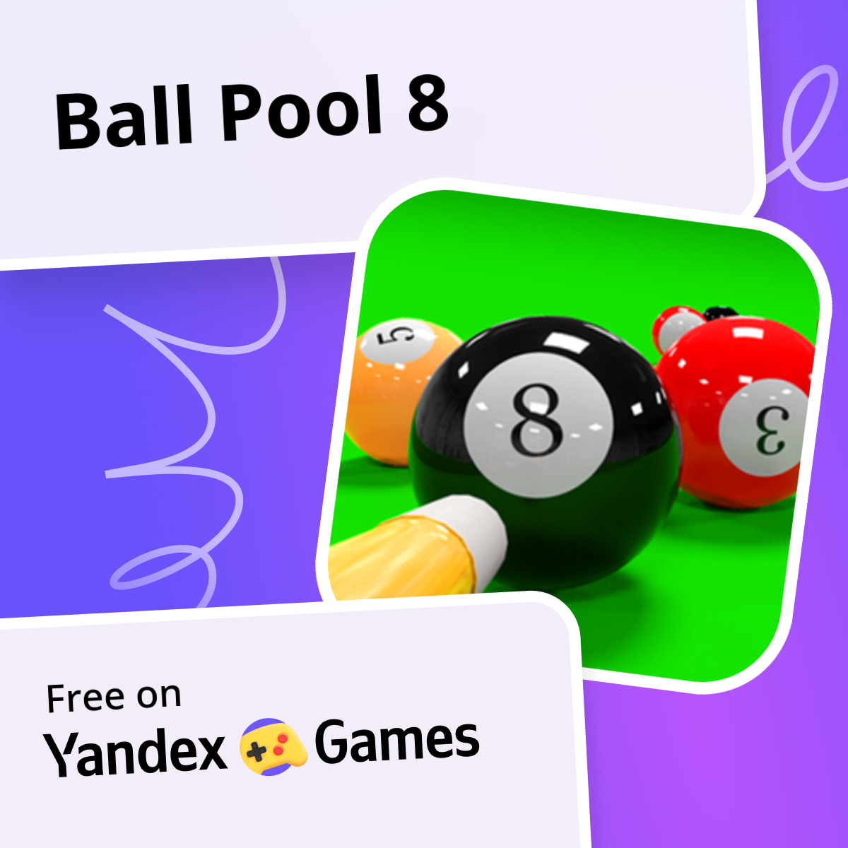 Ball Pool 8 - play online for free on Yandex Games