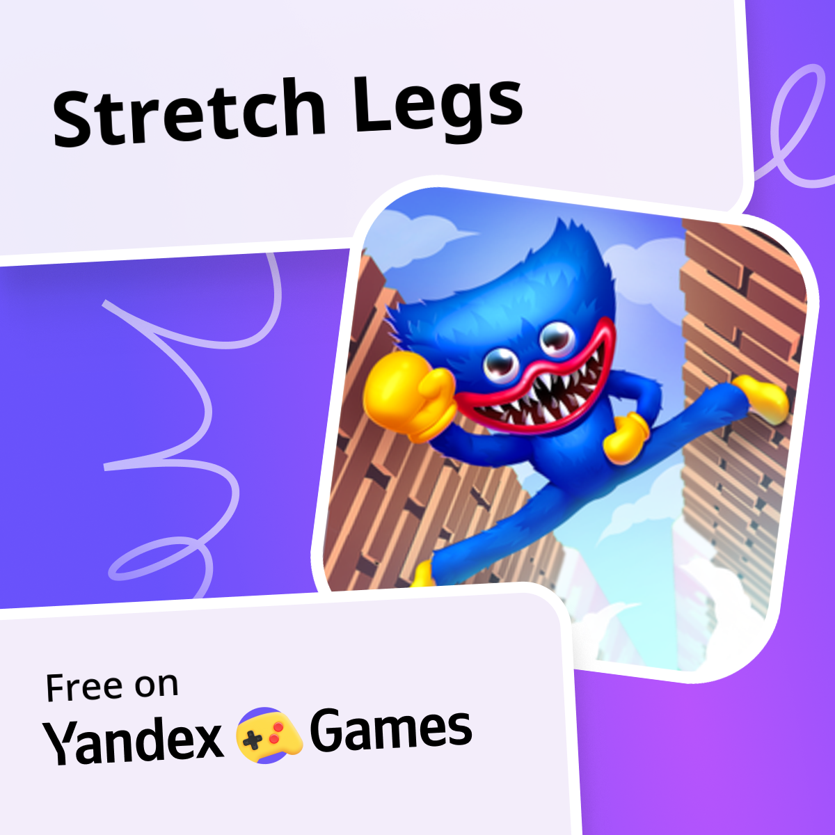 Stretch Legs (توسط Mossa Games)- بازی آنلاین به صورت رایگان در Yandex Games