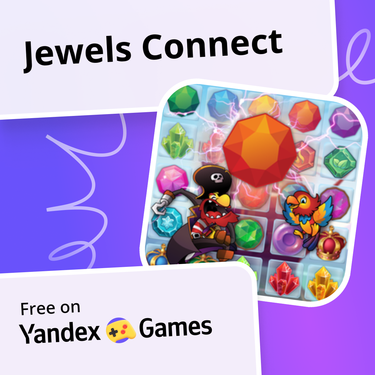 Jewels Connect - play online for free on Yandex Games