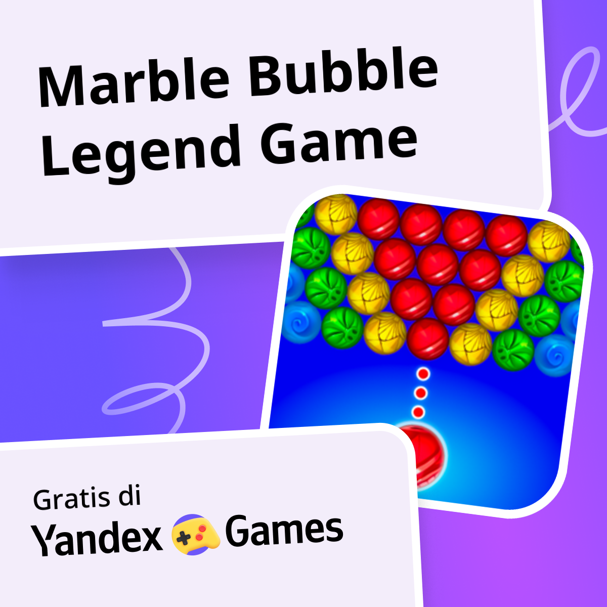 Marble Bubble Legend Game (oleh Persona Game Studio)- mainkan online secara gratis di Yandex Games