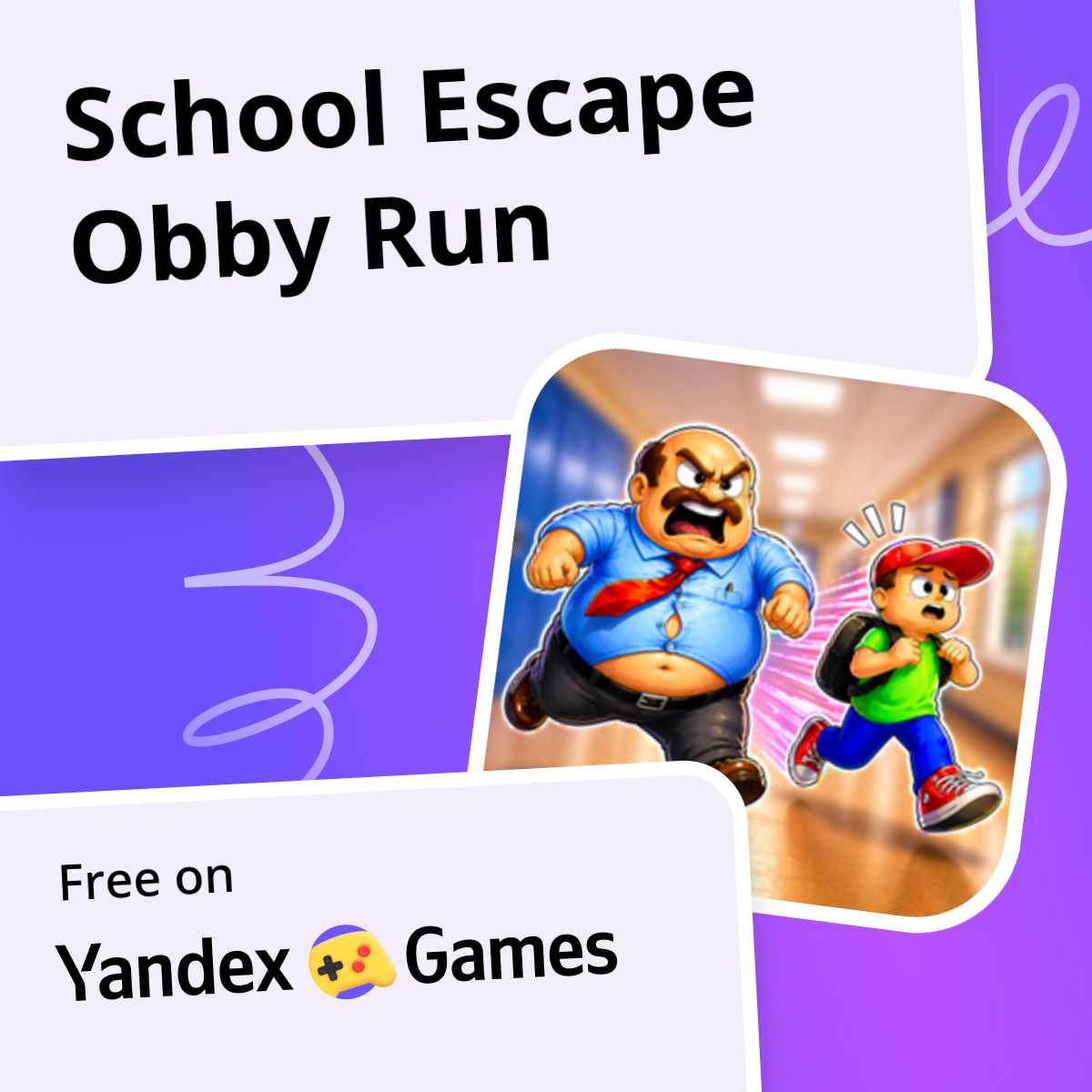 School Escape Obby Run - play online for free on Yandex Games
