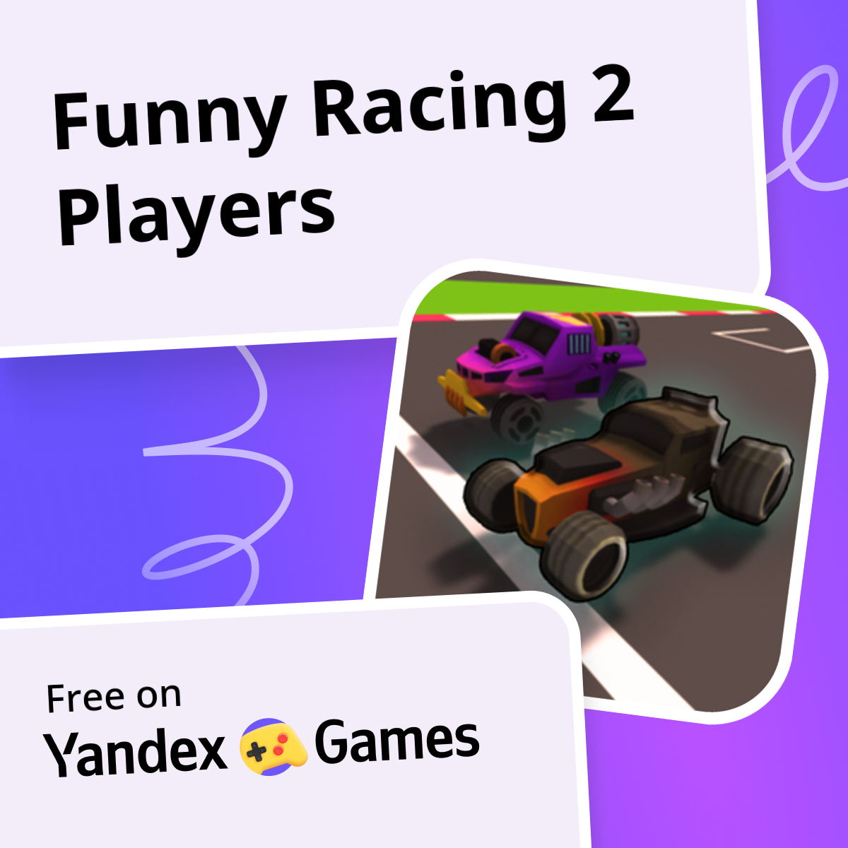 Funny Racing 2 Players (by 2DO Studio) - play online for free on Yandex ...