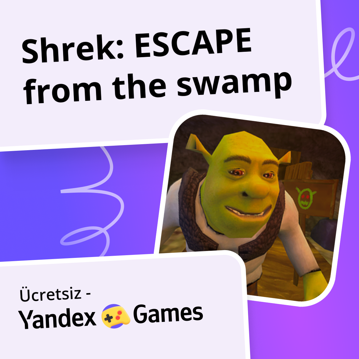 Shrek: ESCAPE from the swamp (Anegelator'den) - Yandex Games servisinde ...