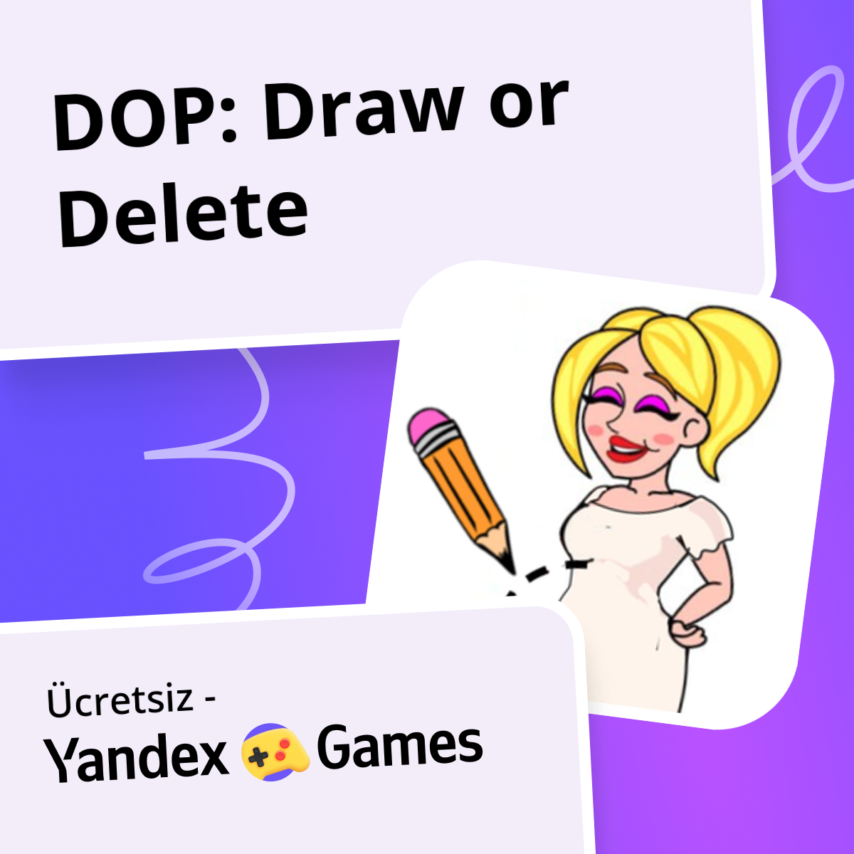DOP: Draw or Delete (ADELIKDEV'den) - Yandex Games servisinde ücretsiz ...