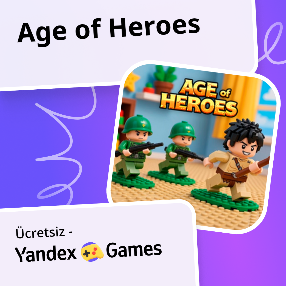 Age of Heroes - oynayın Yandex Games üzerinde ücretsiz çevrimiçi