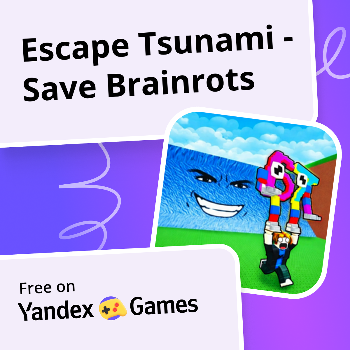 Escape Tsunami - Save Brainrots (by Legendarnye Igry) - play online for ...