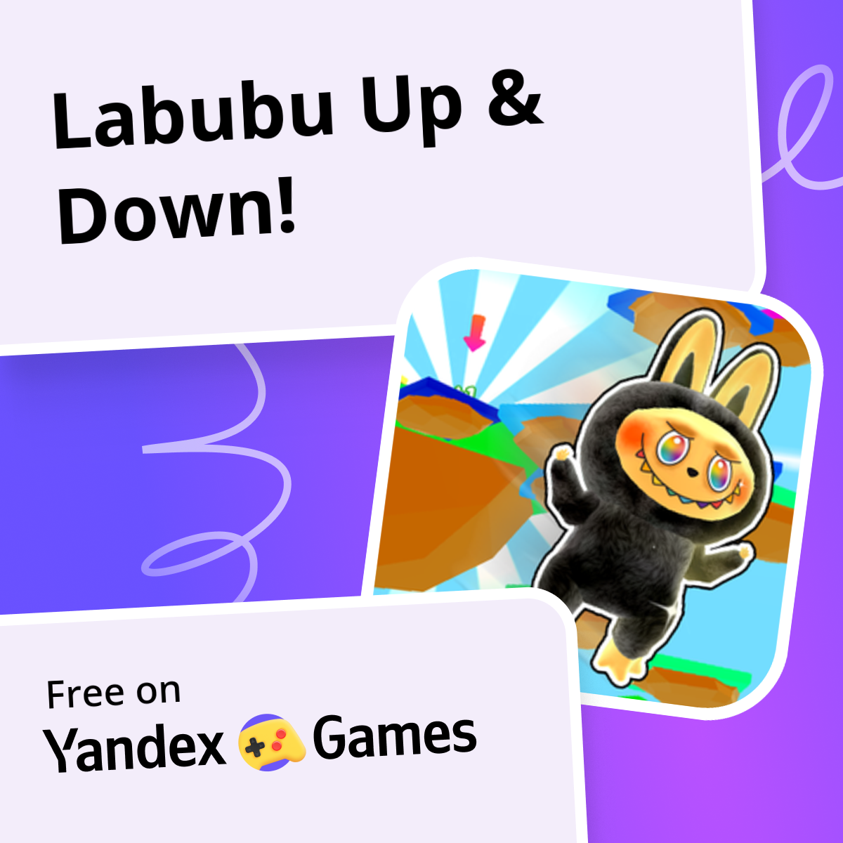 Labubu Up & Down! (by Blinchik Games) - play online for free on Yandex ...