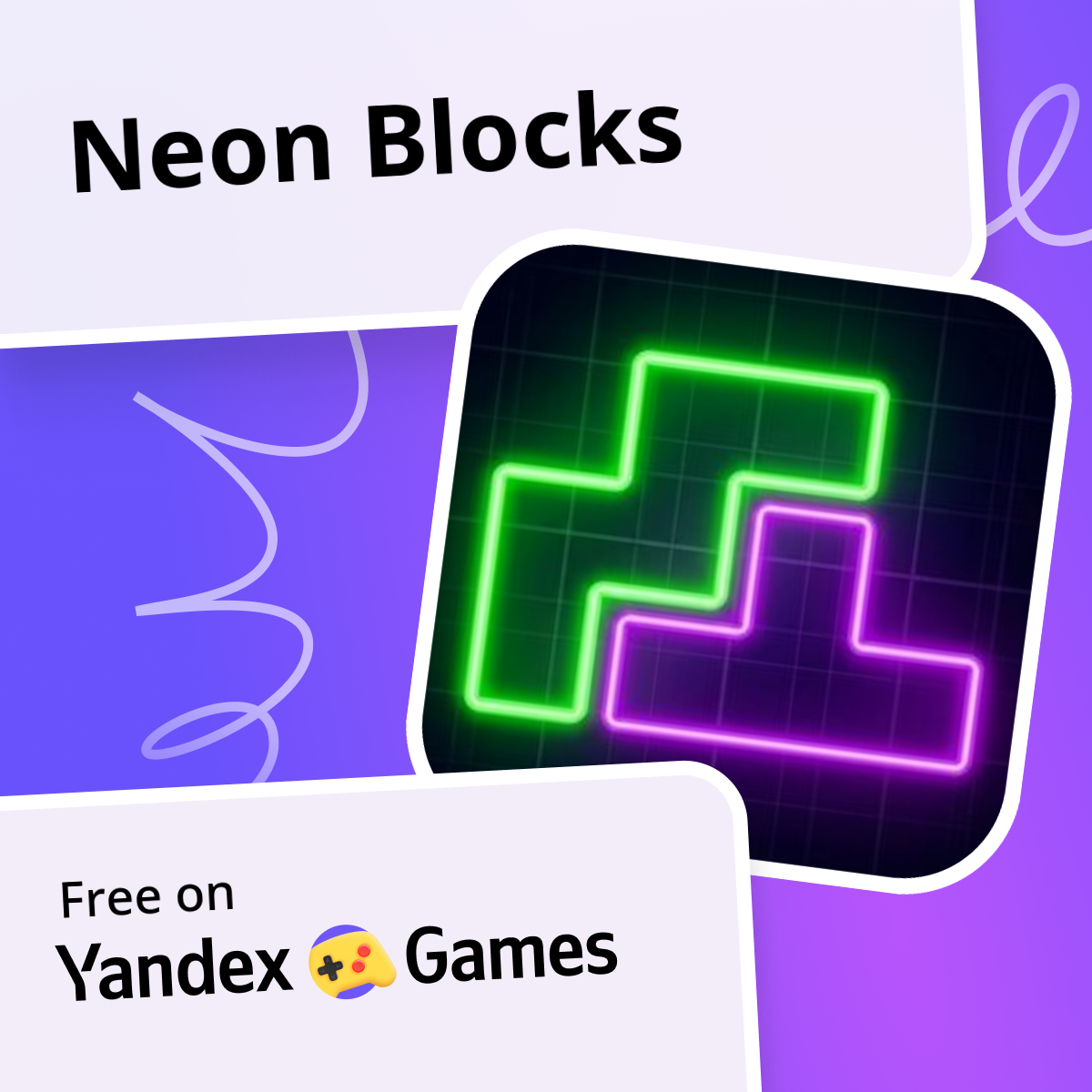 Neon Blocks (by Paranoid) - play online for free on Yandex Games