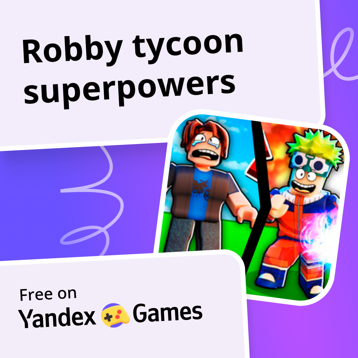Robby tycoon superpowers (by sssatoru) - play online for free on Yandex Games