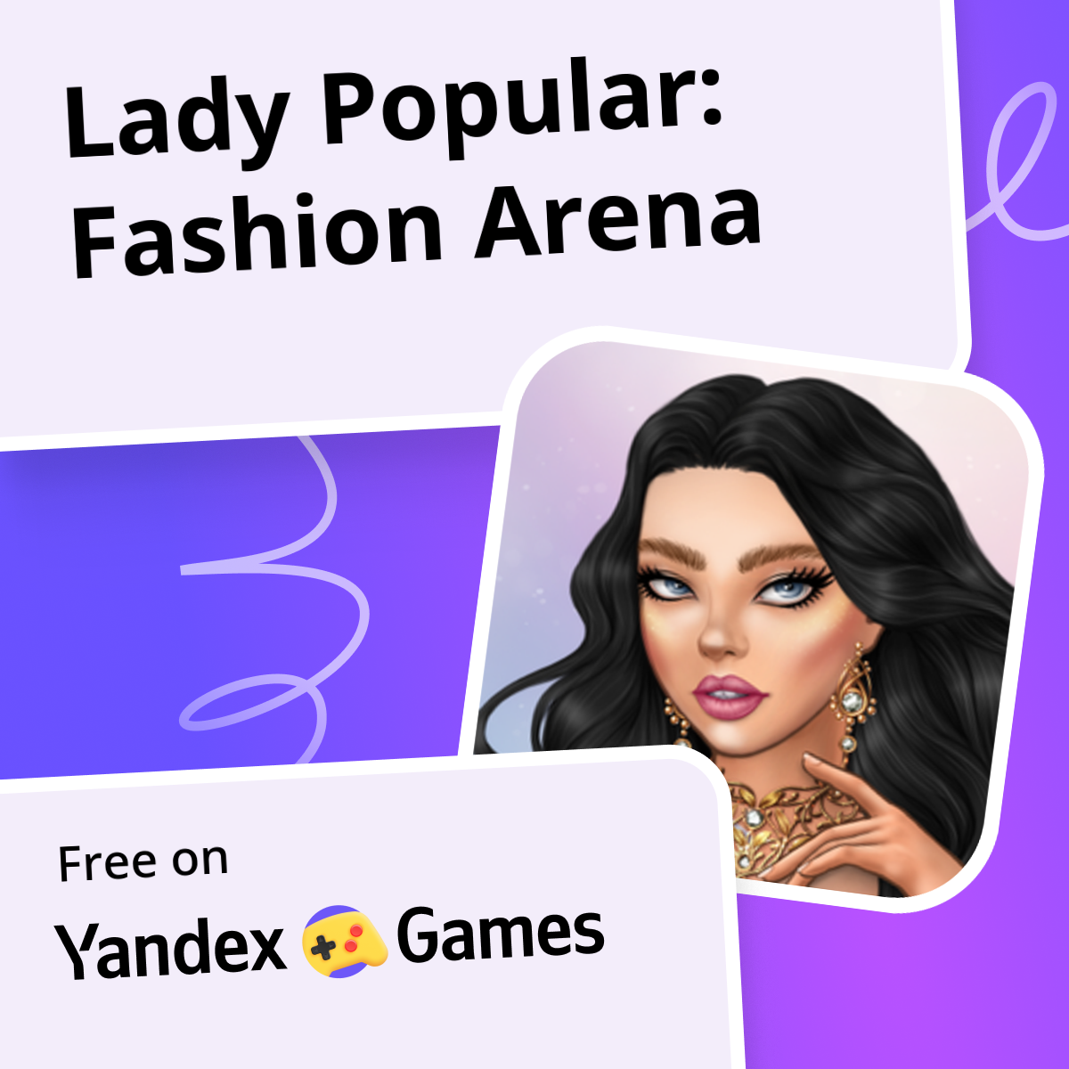 Lady Popular: Fashion Arena - play online for free on Yandex Games