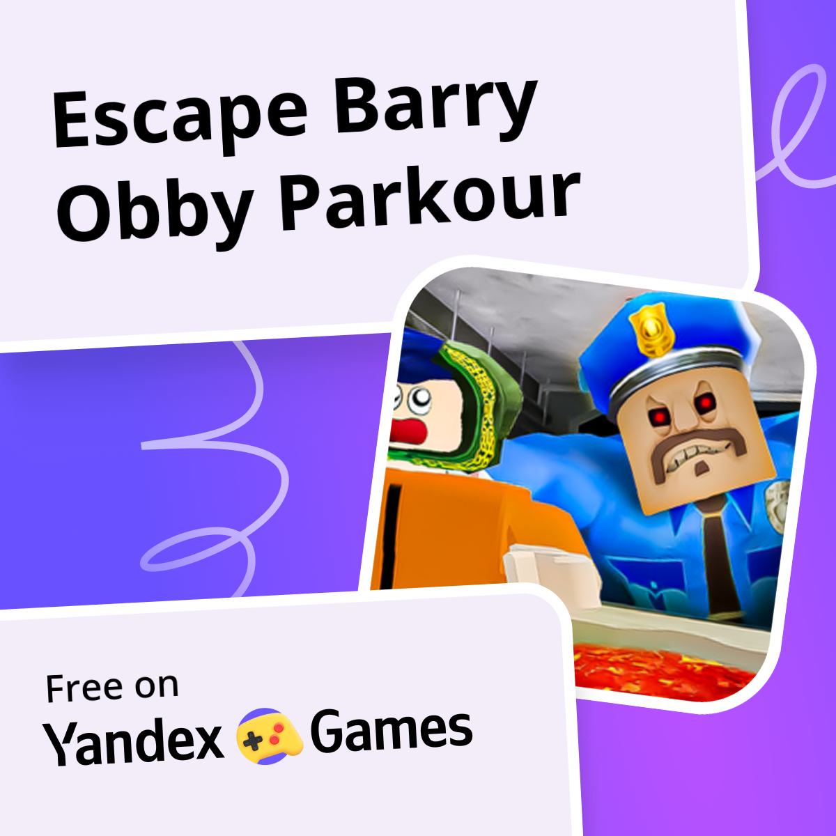Escape Barry Obby Parkour (by OneY Games Studio) - play online for free ...