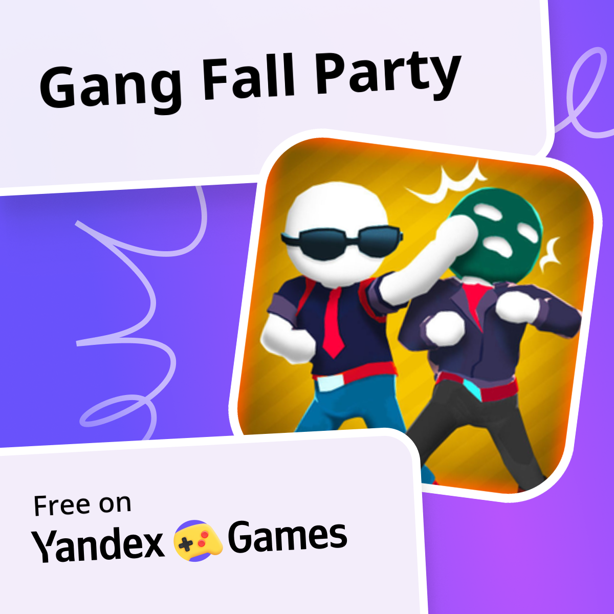 Gang Fall Party (by RHM Interactive) - play online for free on Yandex Games