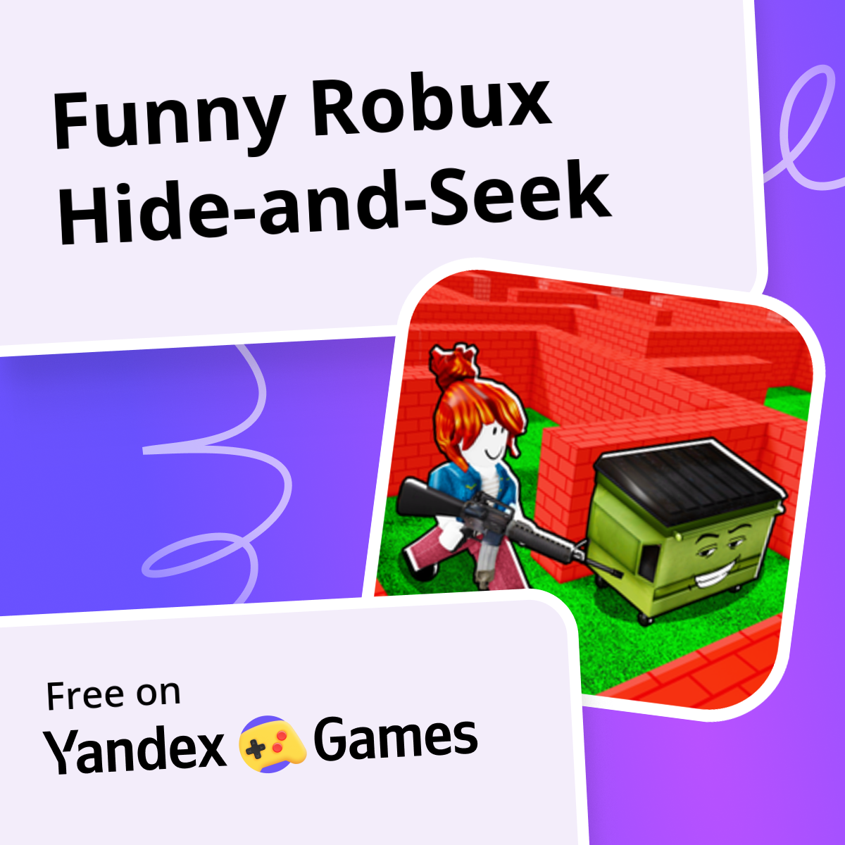 Funny Robux Hide-and-Seek (by SoParty) - play online for free on Yandex ...