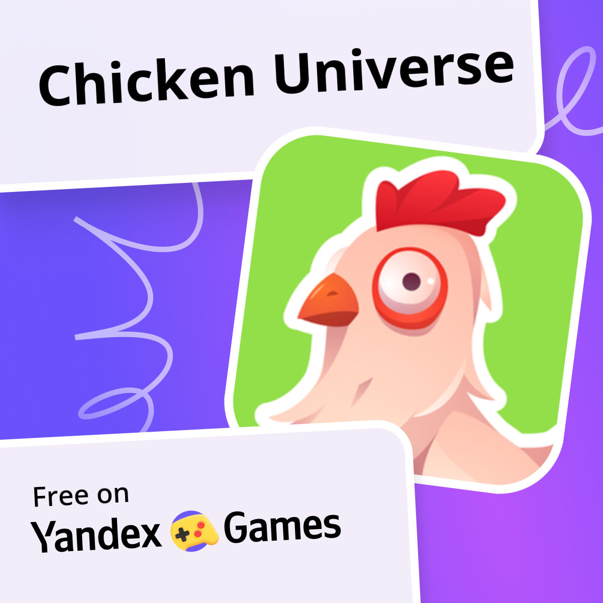 Chicken Universe - العب مجانًا عبر الإنترنت على Yandex Games