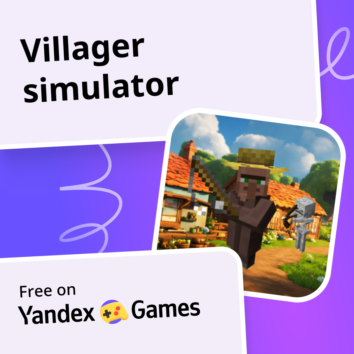 Villager simulator (توسط Catman Games Studio)- بازی آنلاین به صورت ...