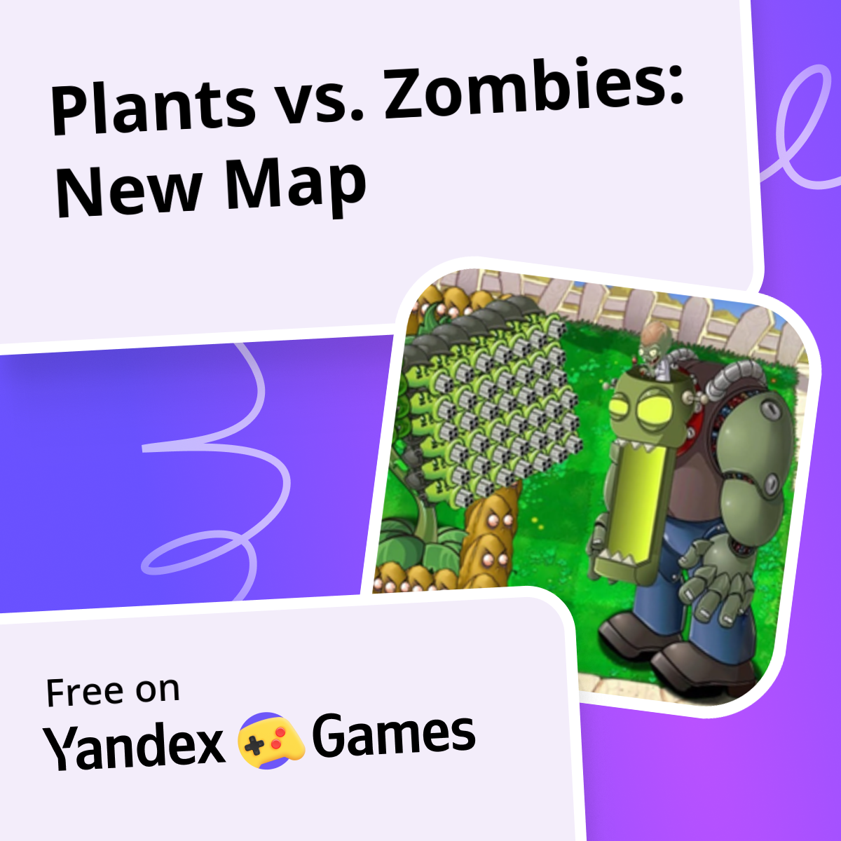 Plants vs. Zombies: New Map - به صورت رایگان آنلاین در Yandex Games ...
