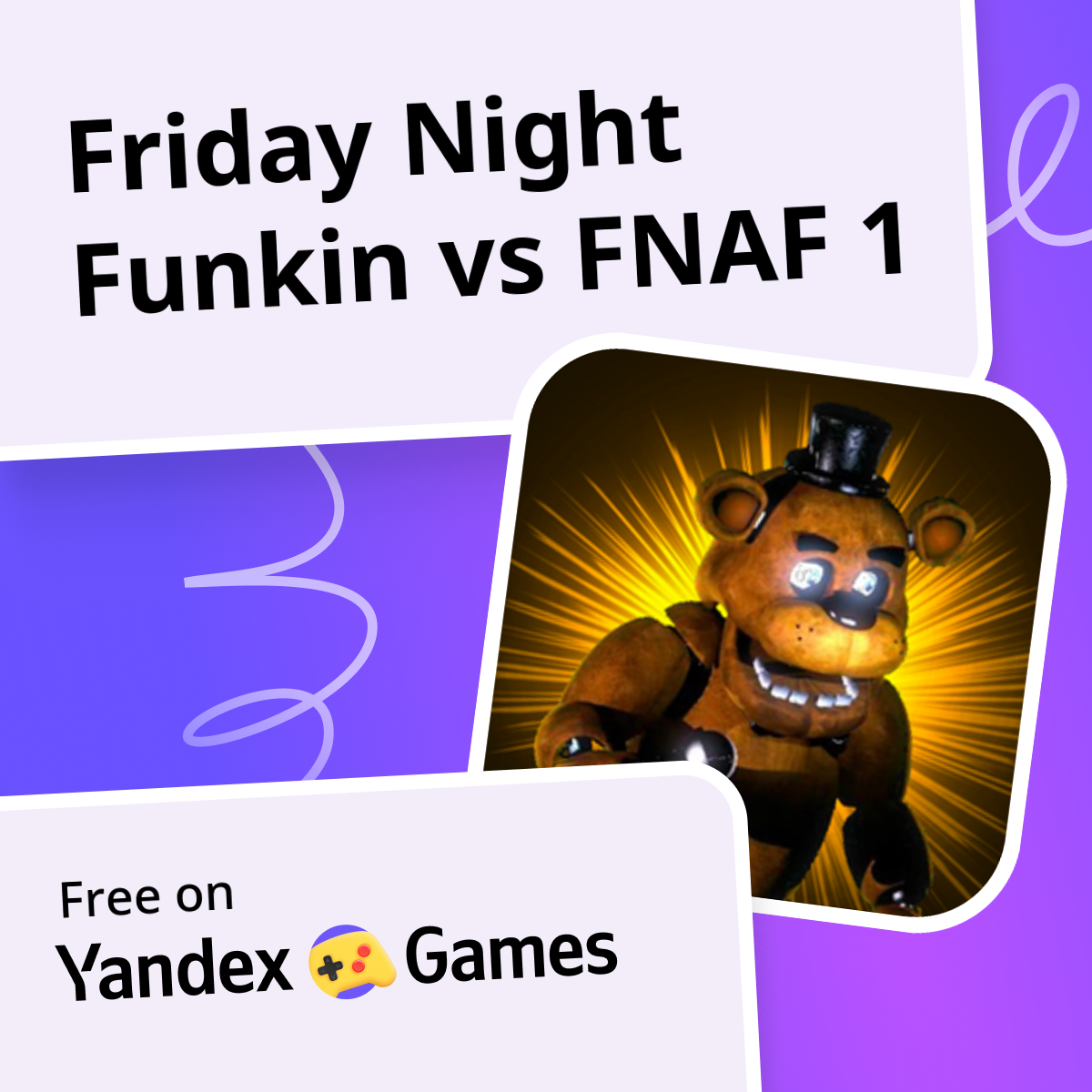 Friday Night Funkin vs FNAF 1 - play online for free on Yandex Games