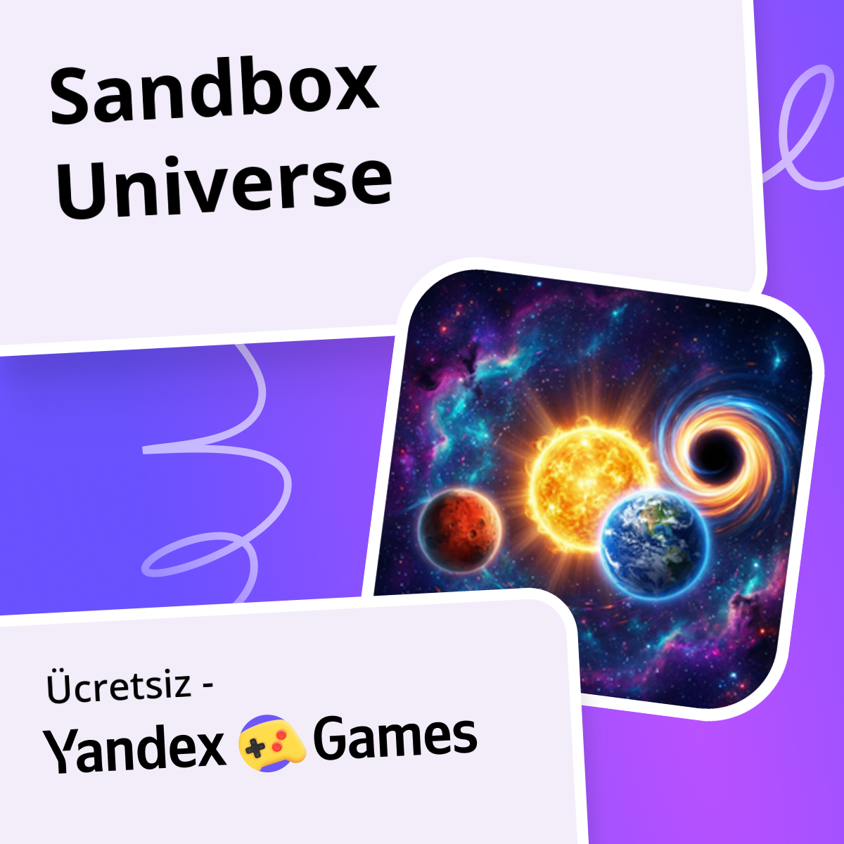 Sandbox Universe - oynayın Yandex Games üzerinde ücretsiz çevrimiçi