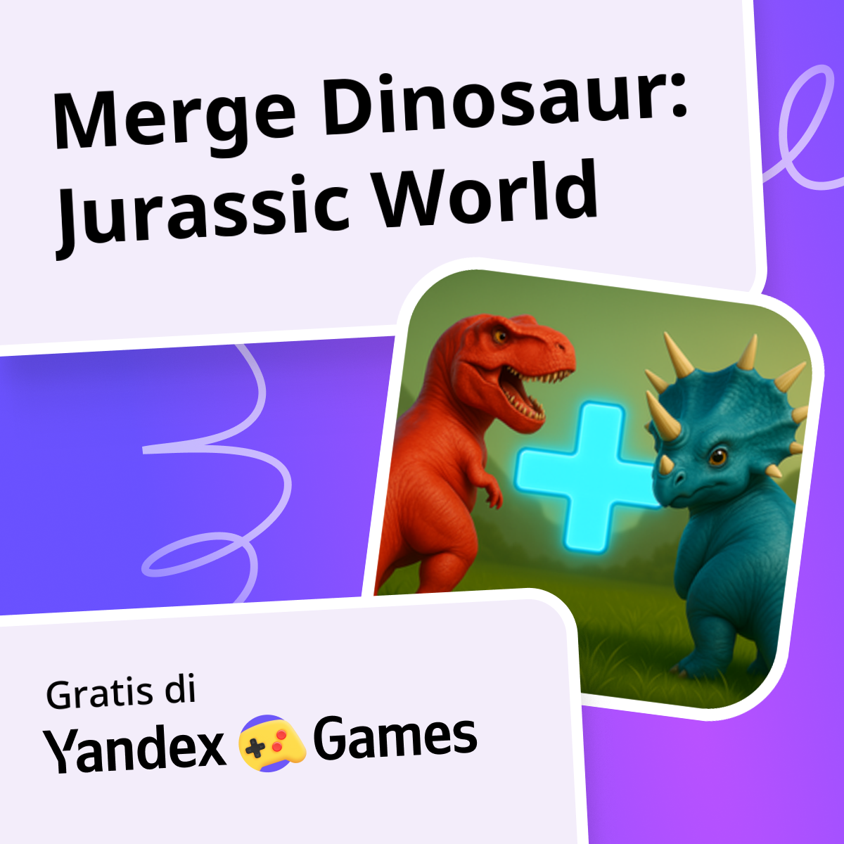 Merge Dinosaur: Jurassic World (oleh DudaGames)- mainkan online secara ...