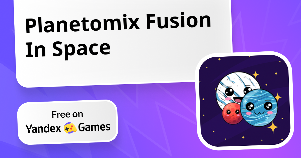 Planetomix Fusion In Space (NMS Games tarapyndan) - Yandex Games on-da ...