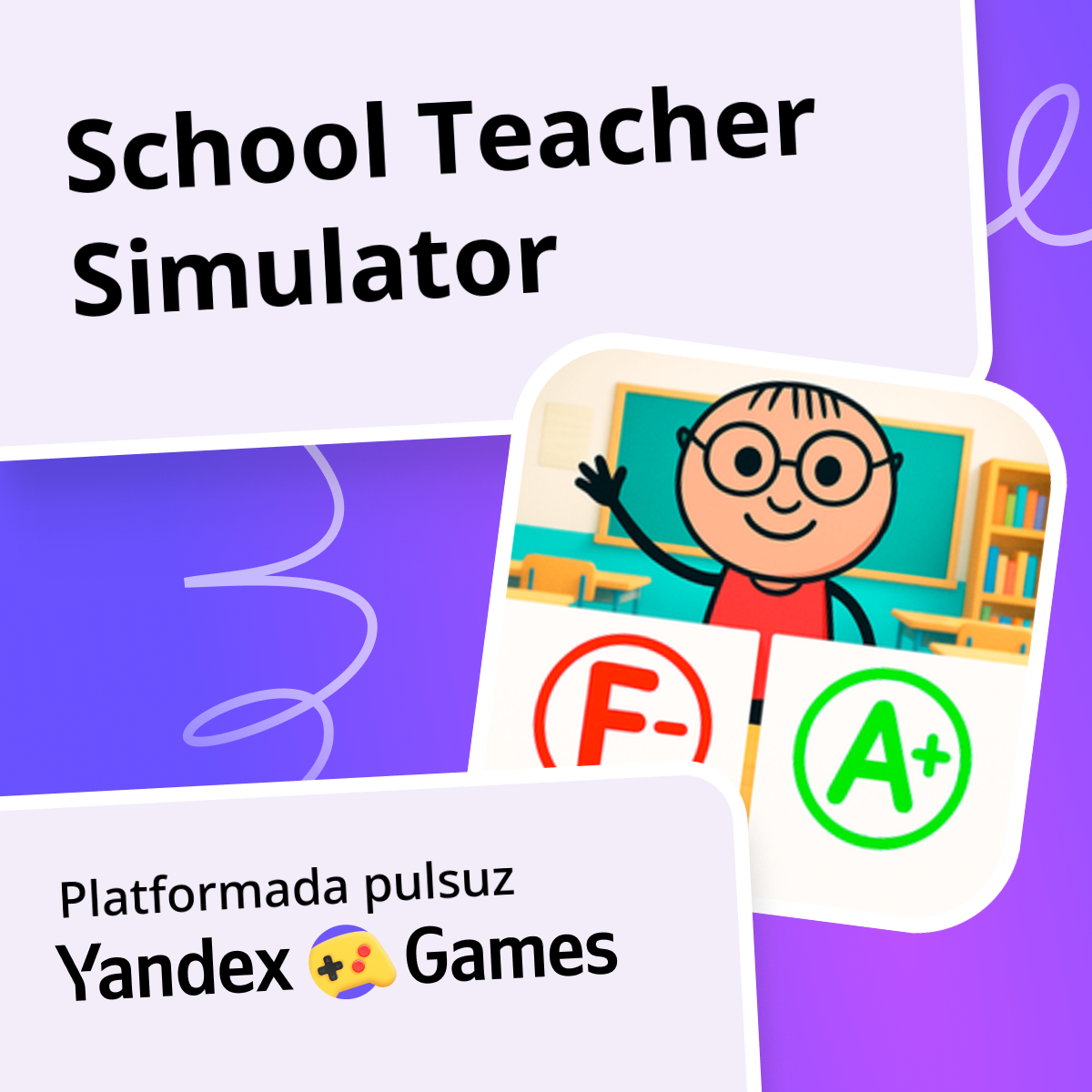 School Teacher Simulator (X7 GAMES adlı tərtibatçıdan) - Yandex Games ...