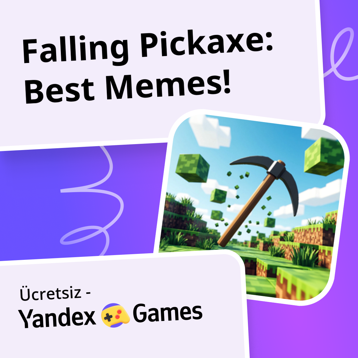 Falling Pickaxe: Best Memes! (Angrybear'den) - Yandex Games servisinde ...