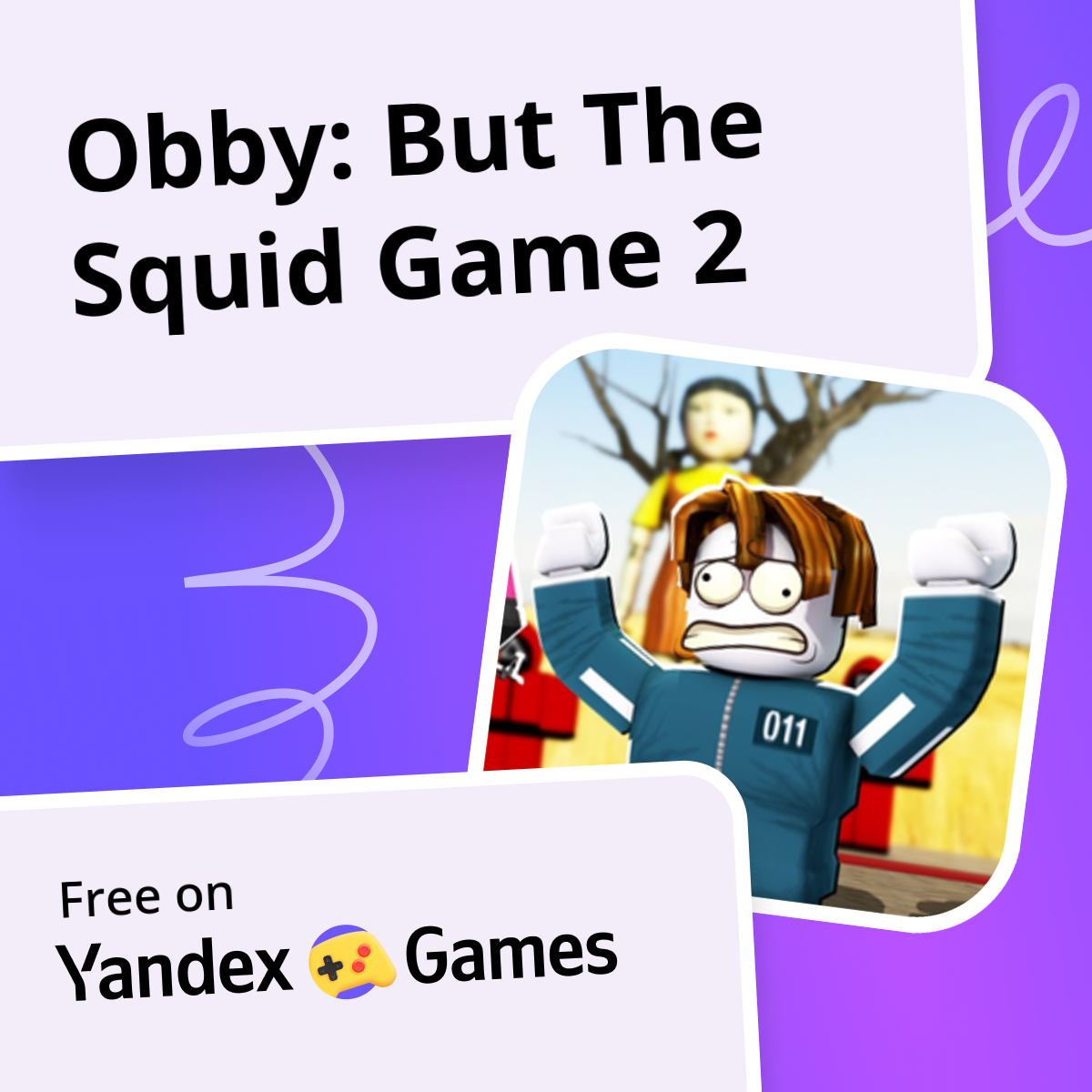 Obby: But The Squid Game 2 - play online for free on Yandex Games