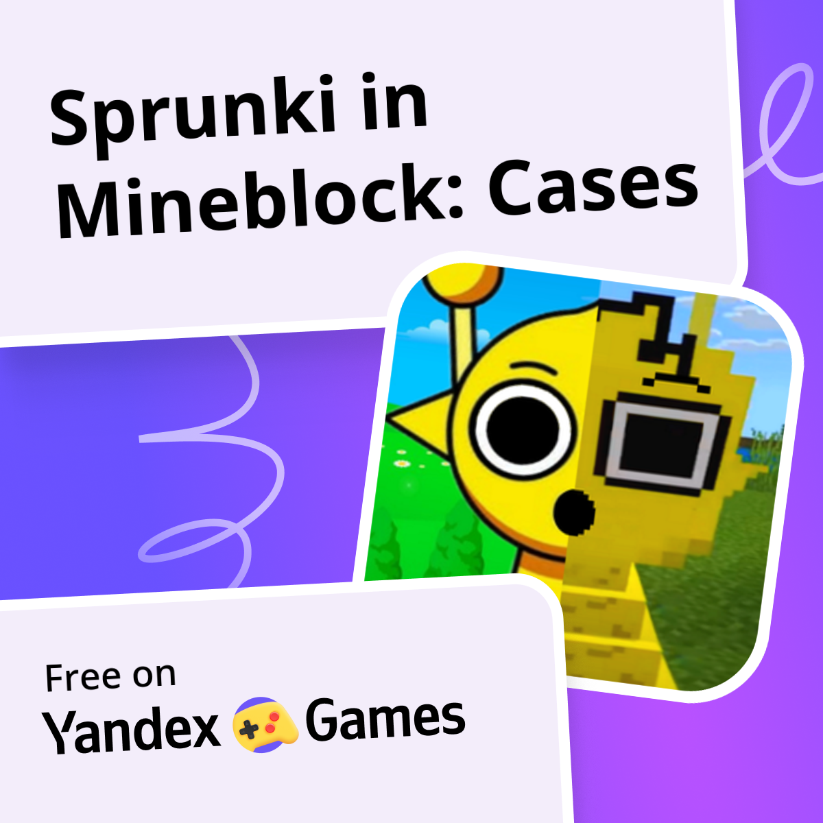 Sprunki in Mineblock: Cases (by GreenGames) - play online for free on ...