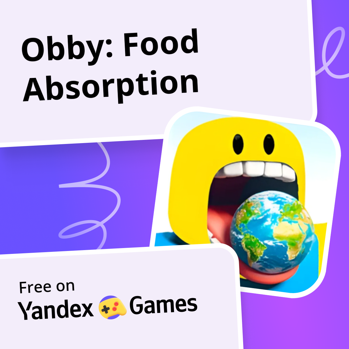Obby: Food Absorption (by Birubi) - play online for free on Yandex Games
