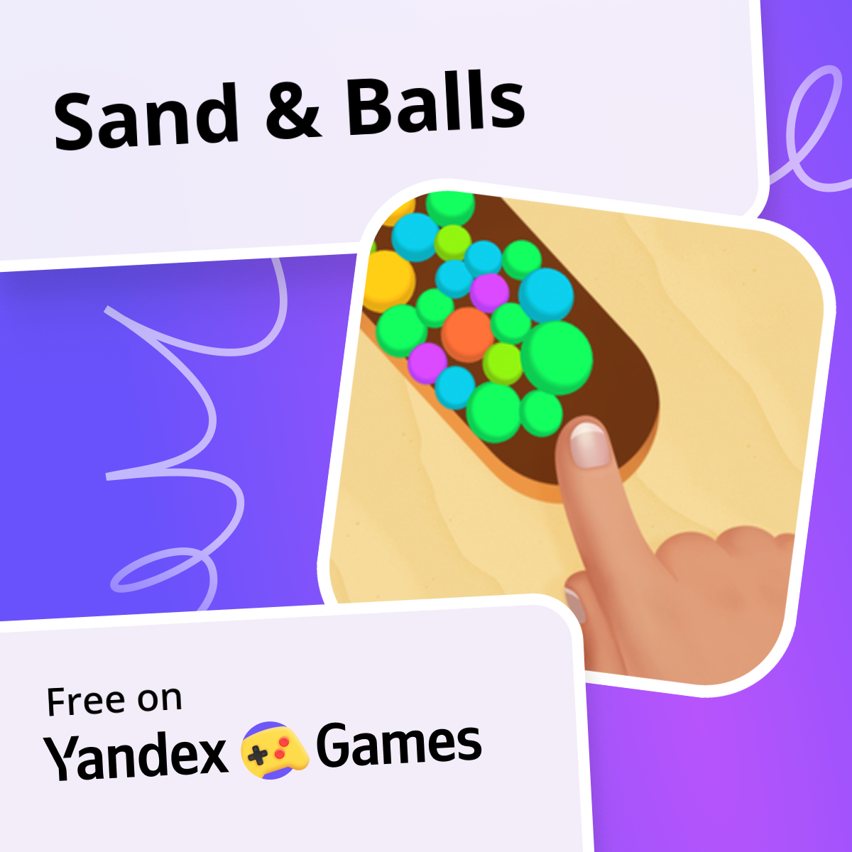 Sand & Balls - play online for free on Yandex Games