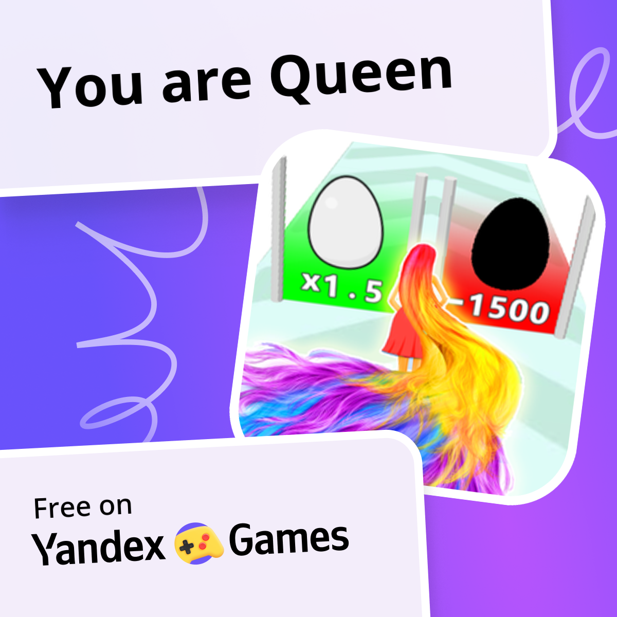 You are Queen - play online for free on Yandex Games