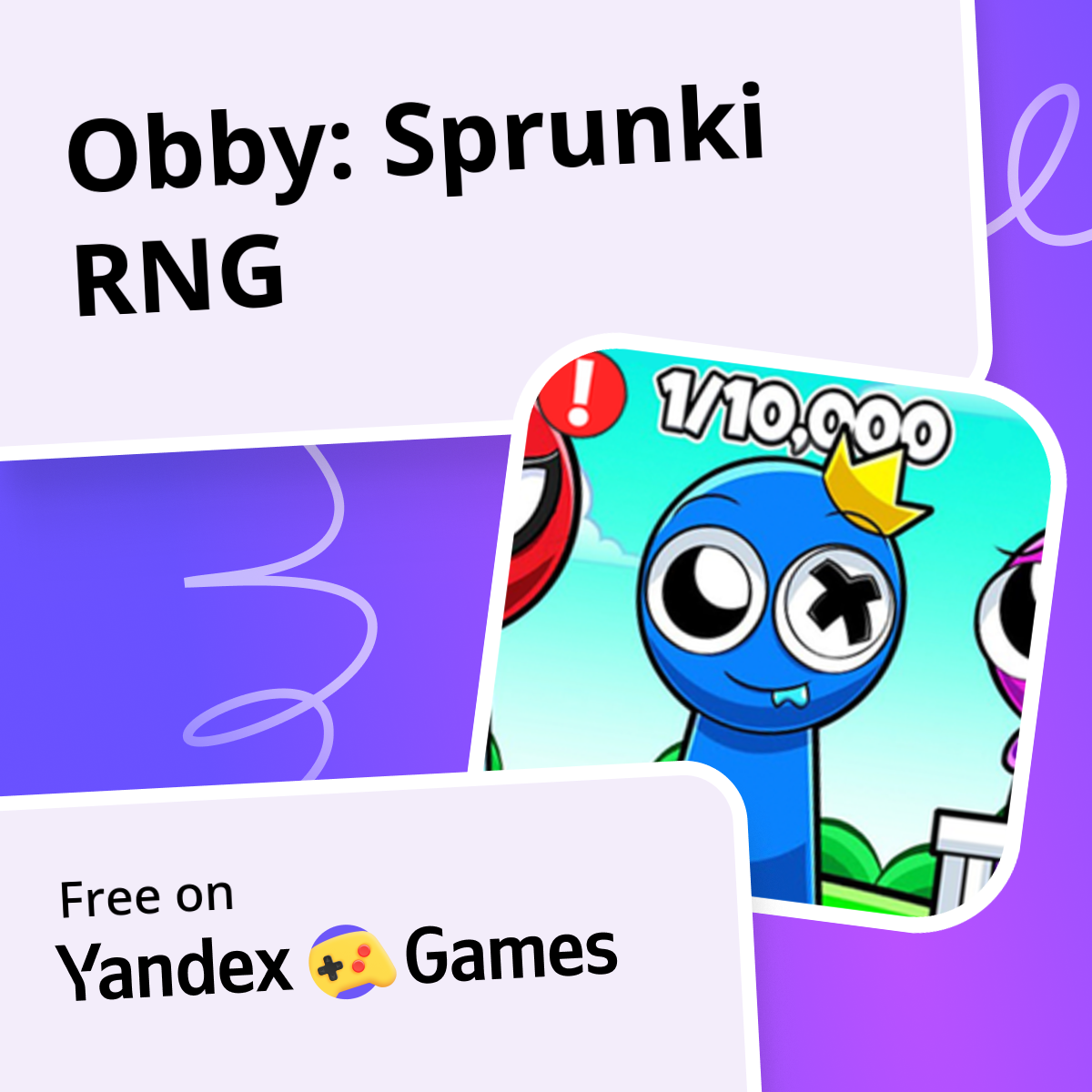Obby: Sprunki RNG (by M8X Studio) - play online for free on Yandex Games