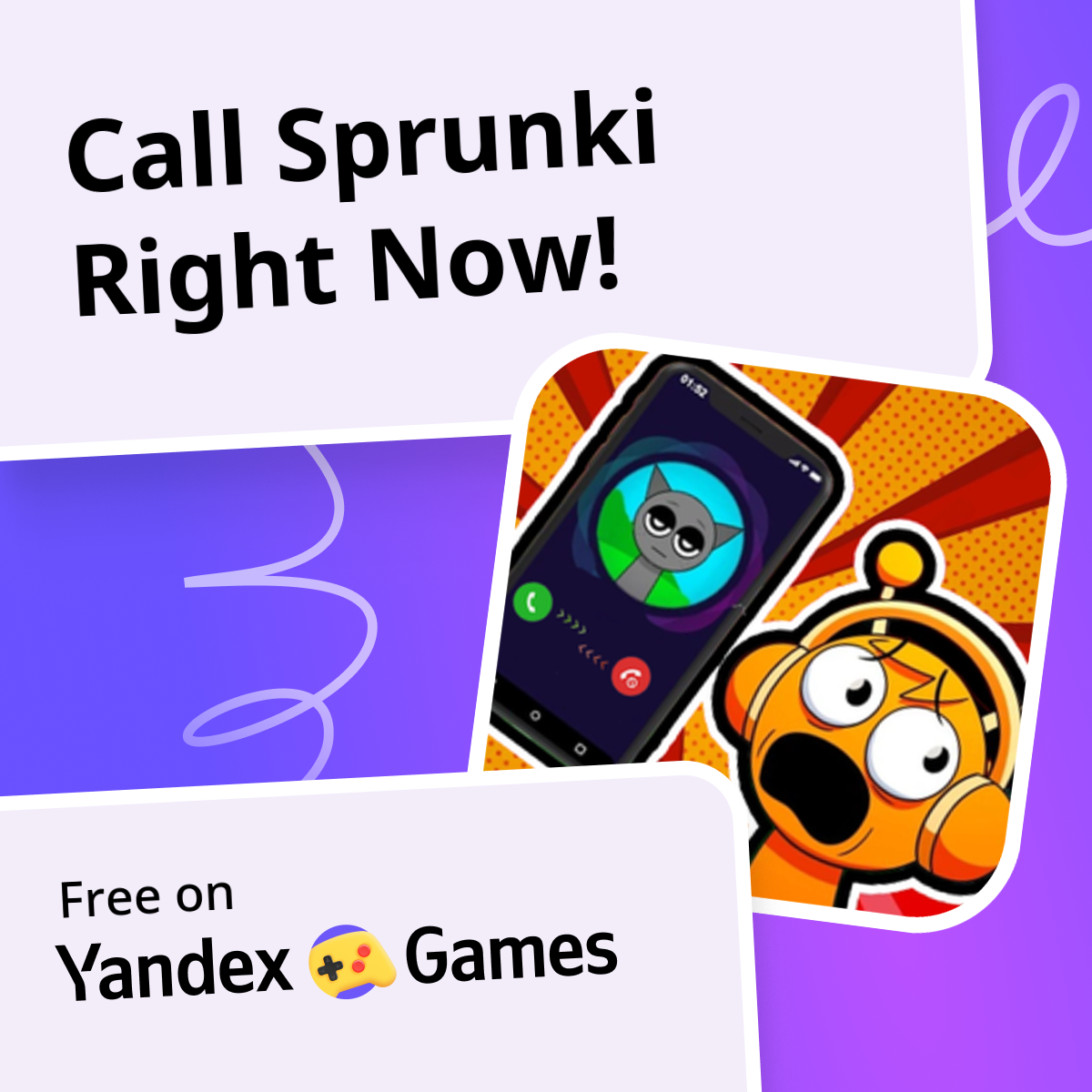 Call Sprunki Right Now! (by Trendovye) - play online for free on Yandex ...