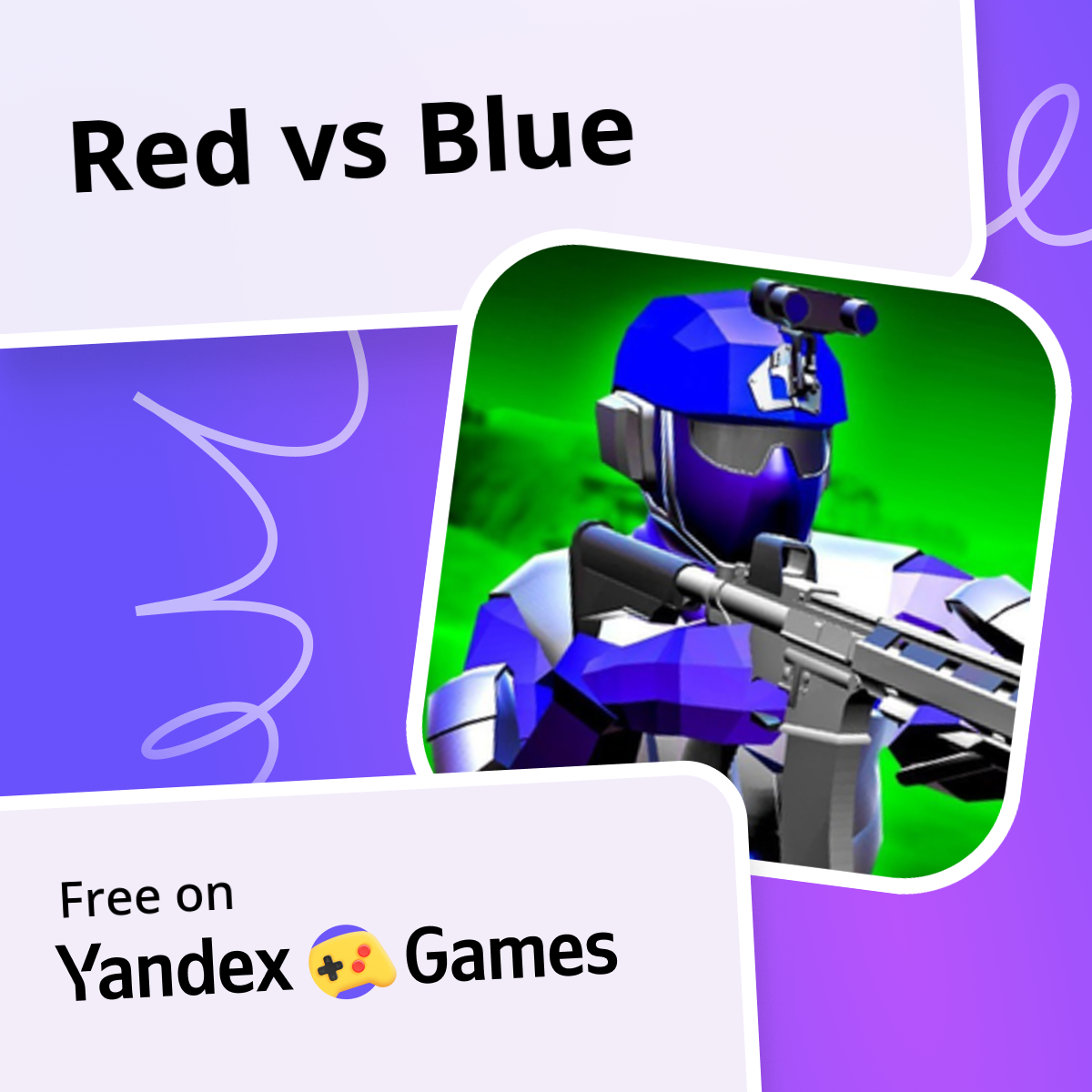 Red vs Blue (by Mishko) - play online for free on Yandex Games