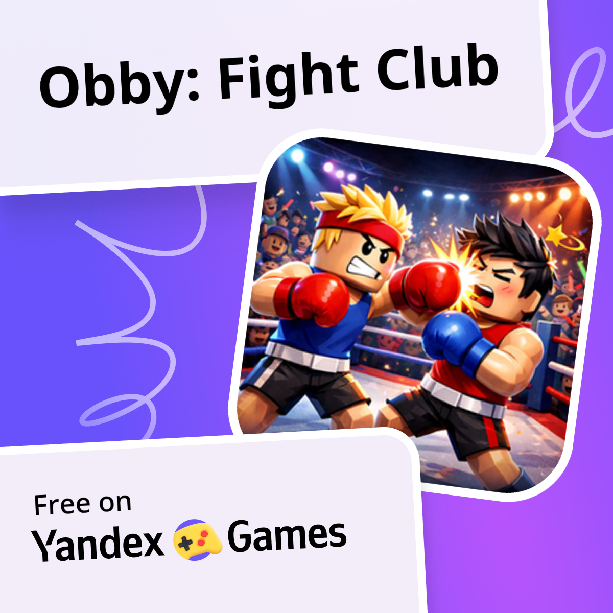 Obby: Fight Club (by BotGameDev) - play online for free on Yandex Games