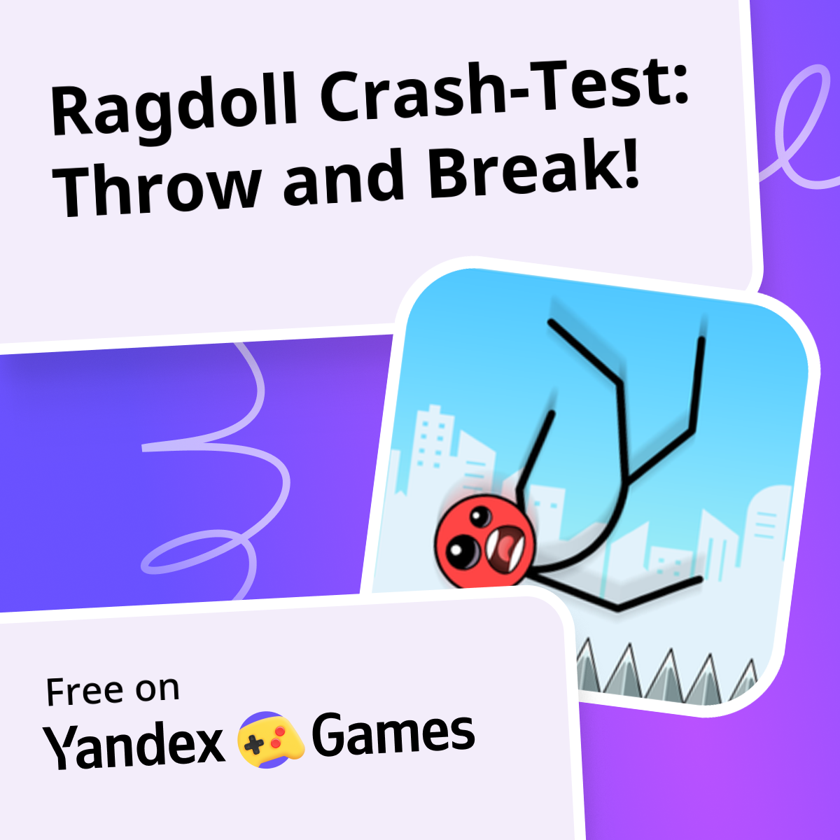 Ragdoll Crash-Test: Throw and Break! (by Popik) - play online for free ...